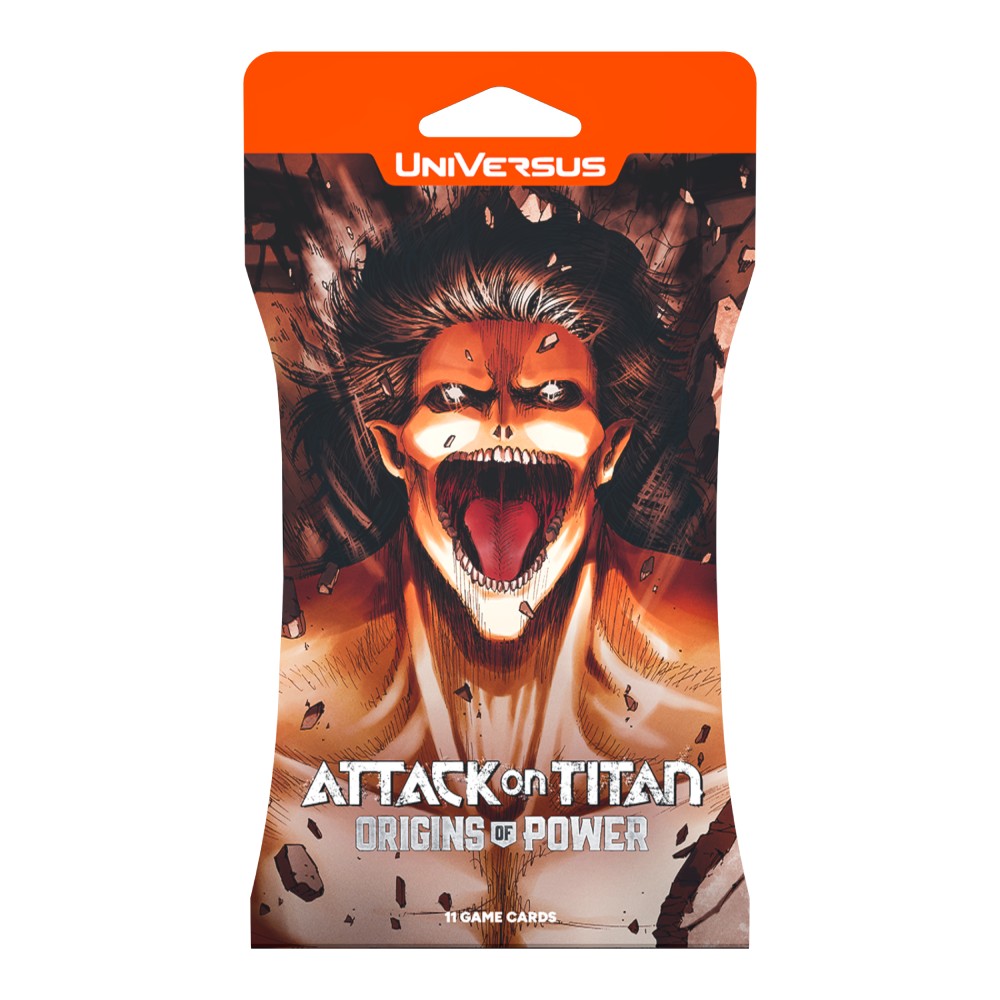 UniVersus Attack on Titan: Origins of Power Hanging Booster [::] Let's ...