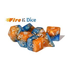 Halfsies Dice - Fire and Dice Set 7 [::] Let's Play Games