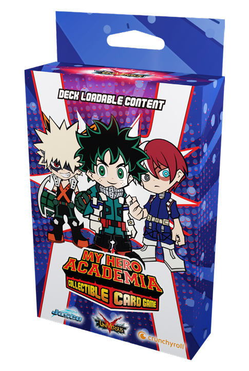 My Hero Academia Collectible Card Game Deck-Loadable Content Display ...