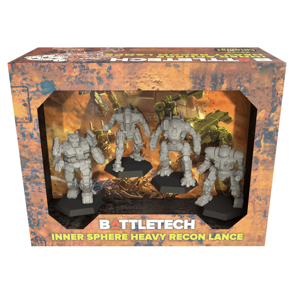 BattleTech: Inner Sphere Heavy Recon Lance ForcePack [::] Let's Play Games